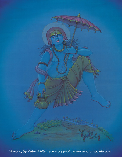 Hindu Gods : Vamana - Hindu God and Vishnu avatar (incarnation)